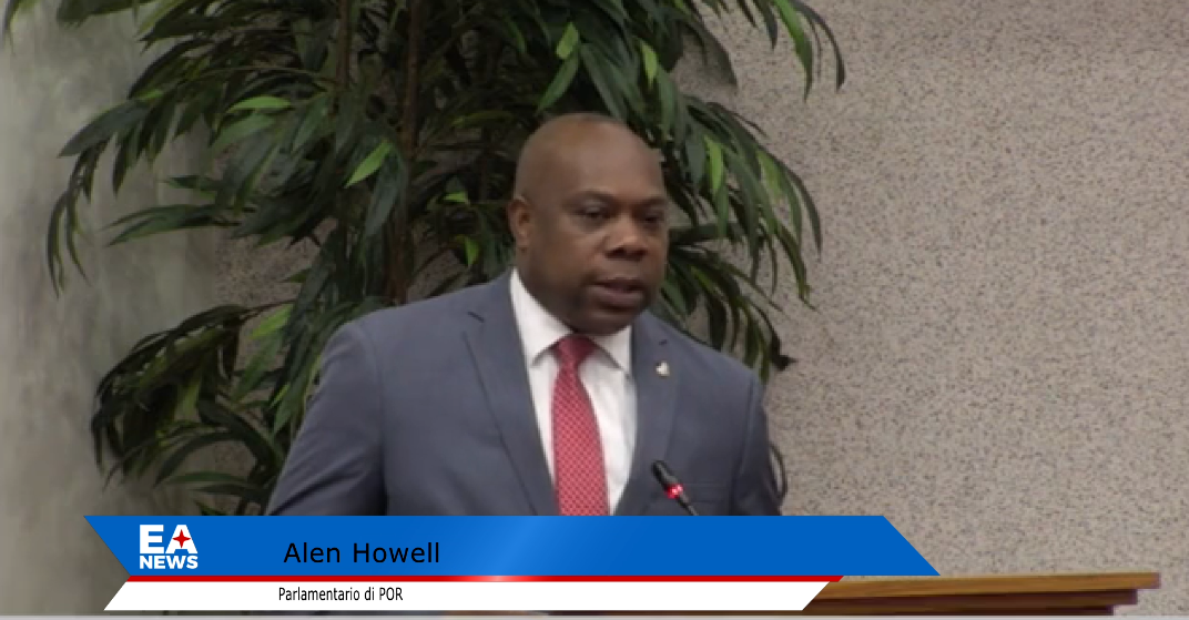 Parlamentario Alan Howell :Awor cu ta trata mocion di desconfiansa di ...