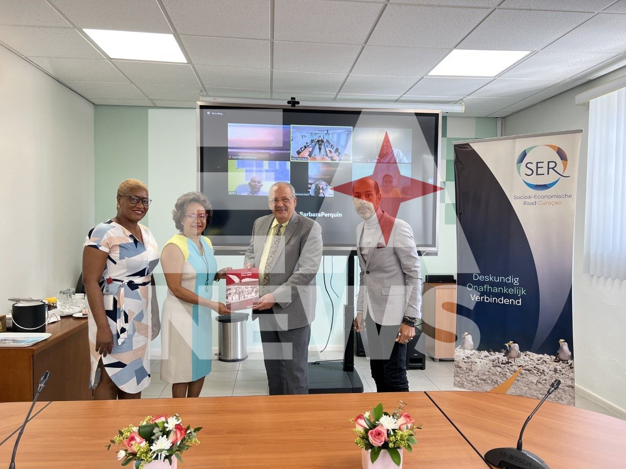 Kennismakingsgesprek SER en FTAC - EA News Aruba