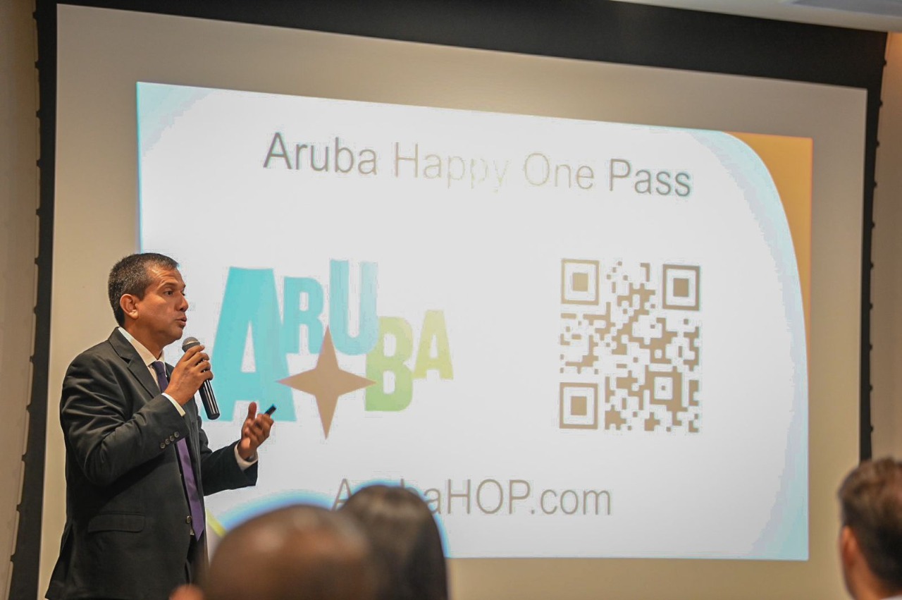 Minister Dangui Oduber: Presentacion di proyecto Aruba Happy One Pass ...