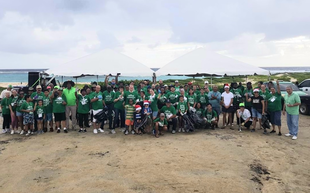“Think Common Good Beach Clean-up event” exito! - EA News Aruba