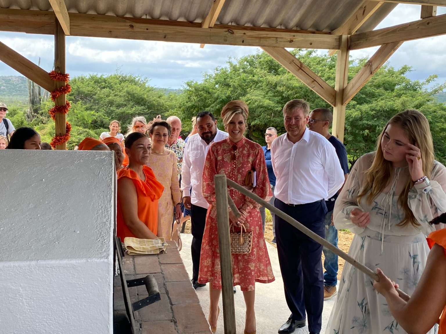 Prinses Amalia a experencia hinca pan den forno di bloki - EA News Aruba