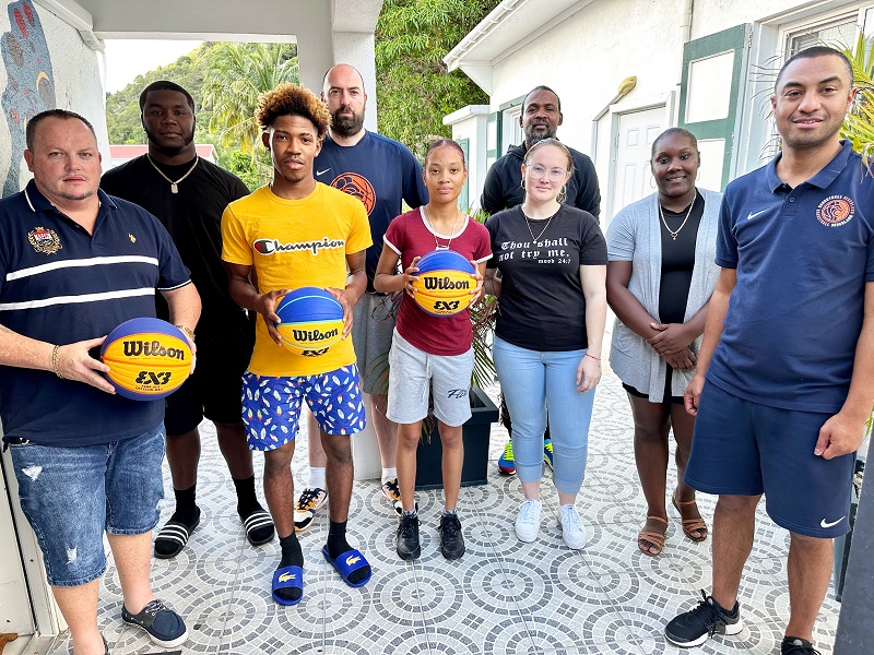 Dutch Basketball Federation pays second visit to Saba - EA News Aruba