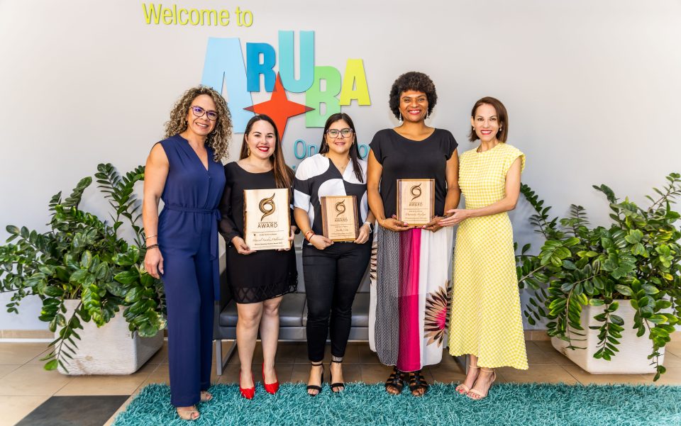 After all High-Fives received from peers in 2022: Winners of Aruba Tourism Authority's Standing ...