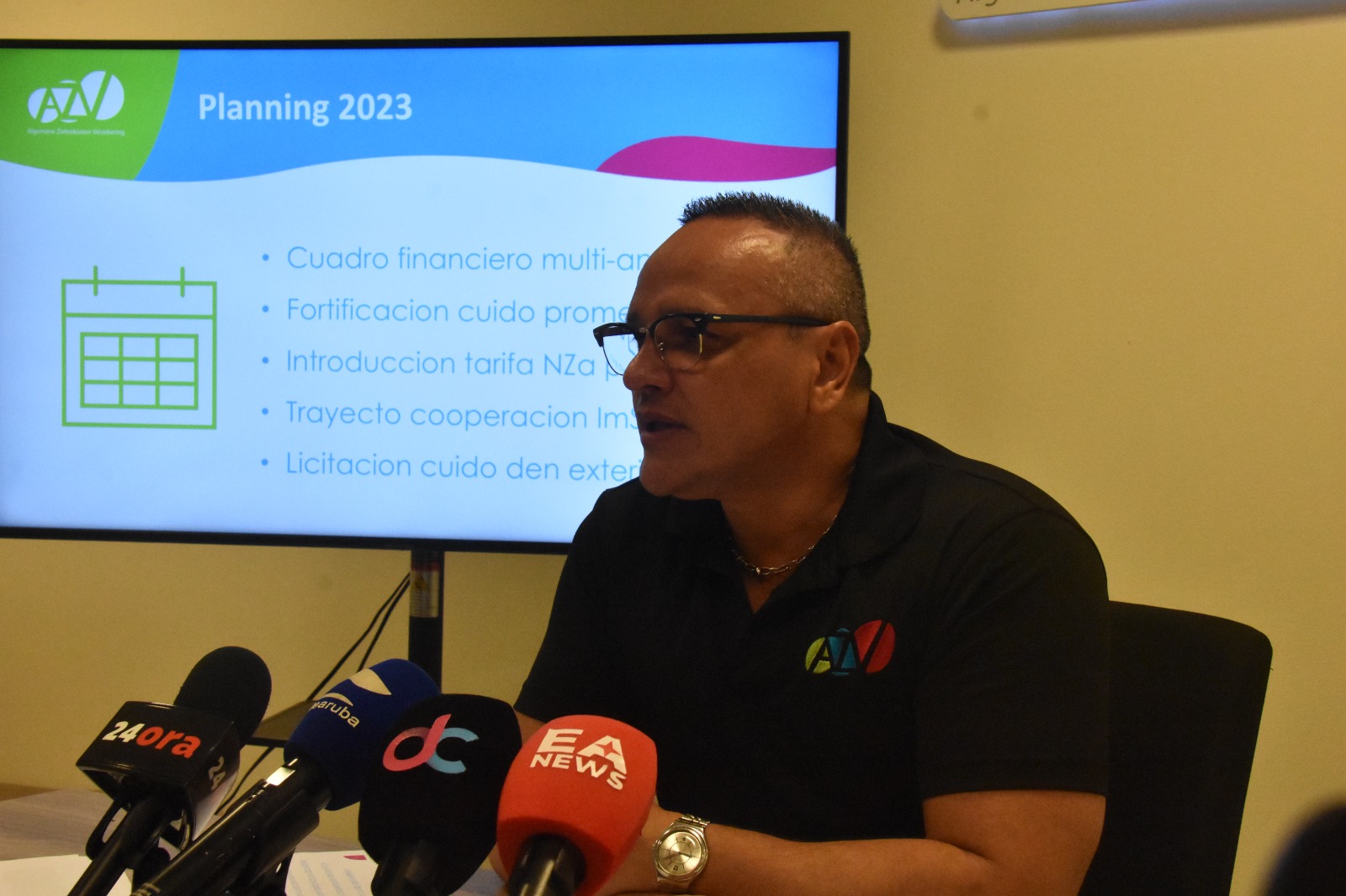 Director di AZV Edwin Jacobs: Lo keda traha riba fortificacion di cuido ...
