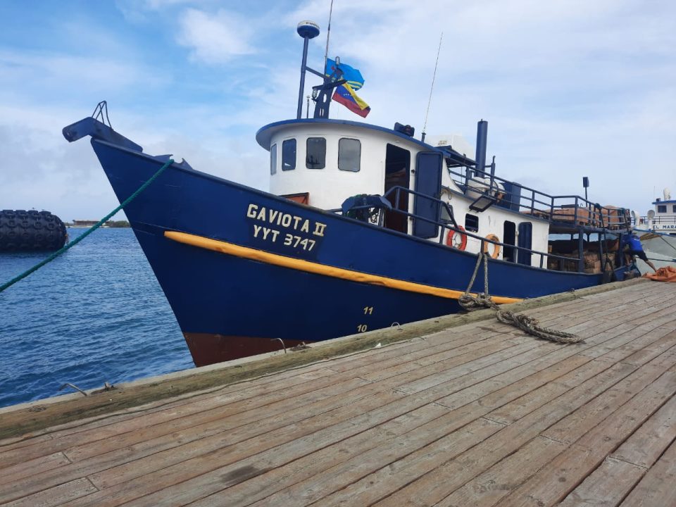 El Maracucho and Gaviota II were the first boat to dock after four and ...