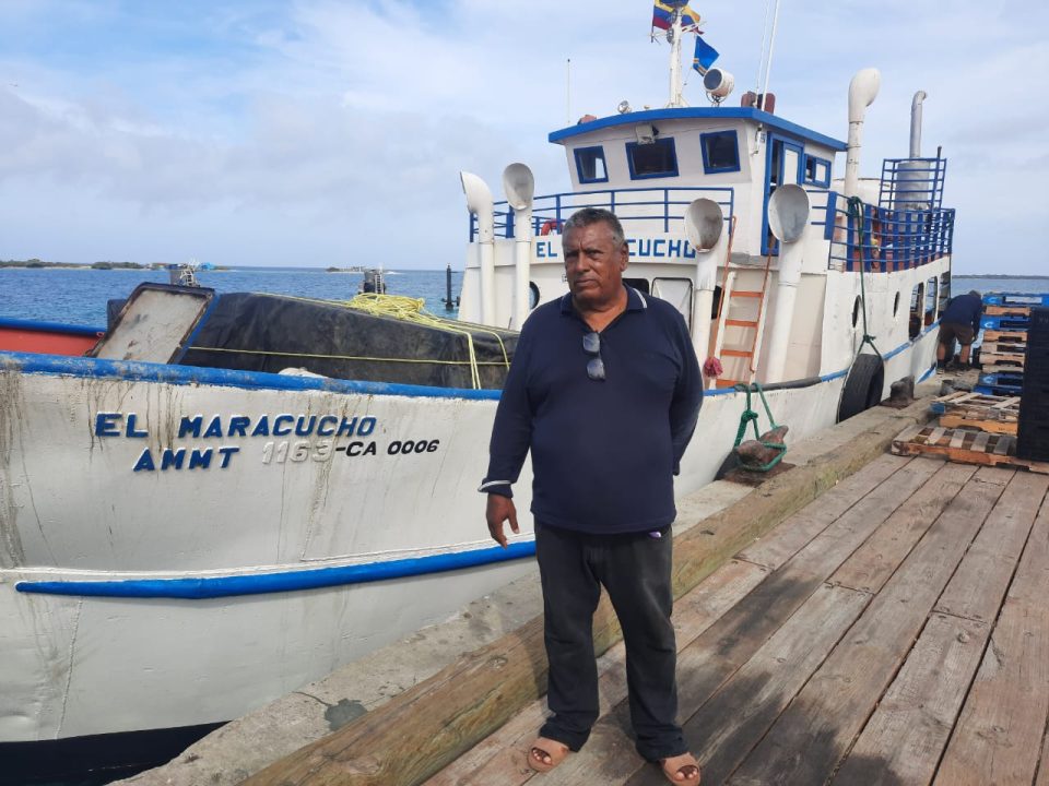 El Maracucho and Gaviota II were the first boat to dock after four and ...