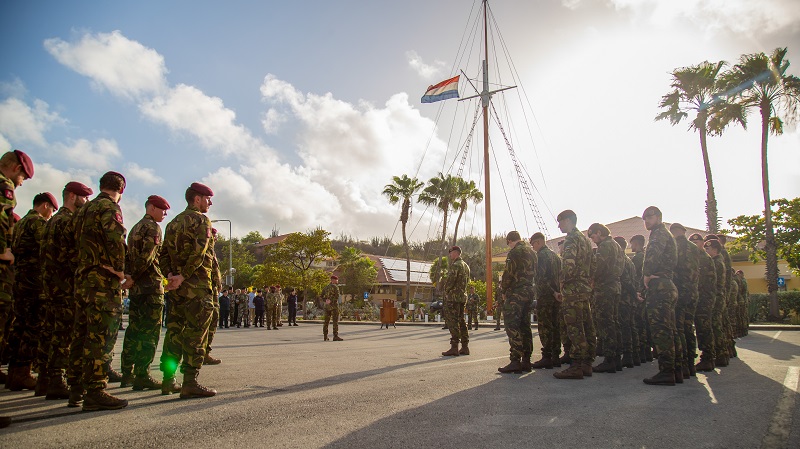 ‘Compagnie in de West’ of Defence has its rotation in the Caribbean ...