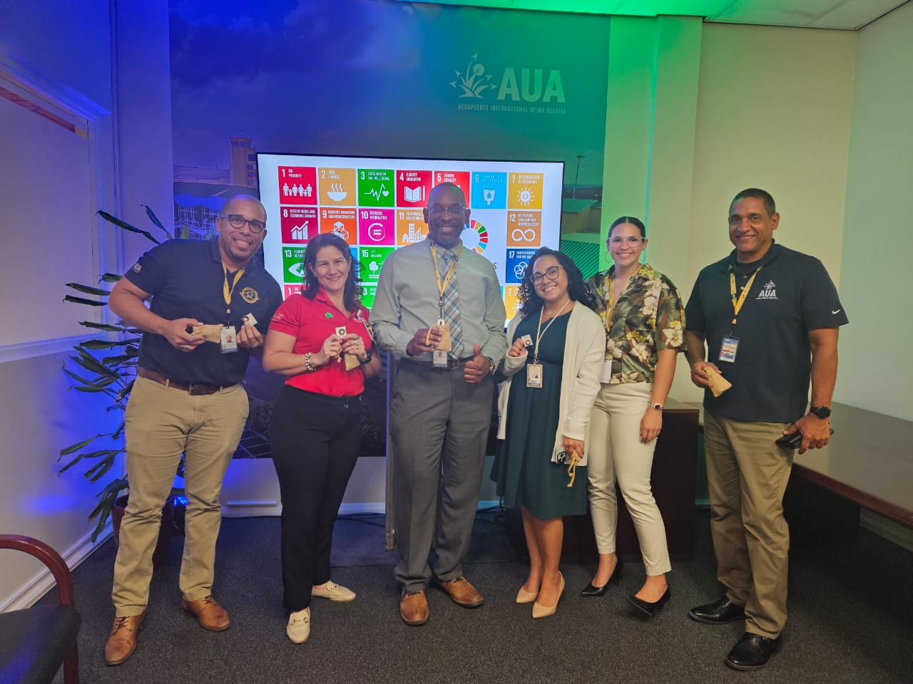 Aruba Airport Authority N.V. celebrated The United Nation SDG Action ...