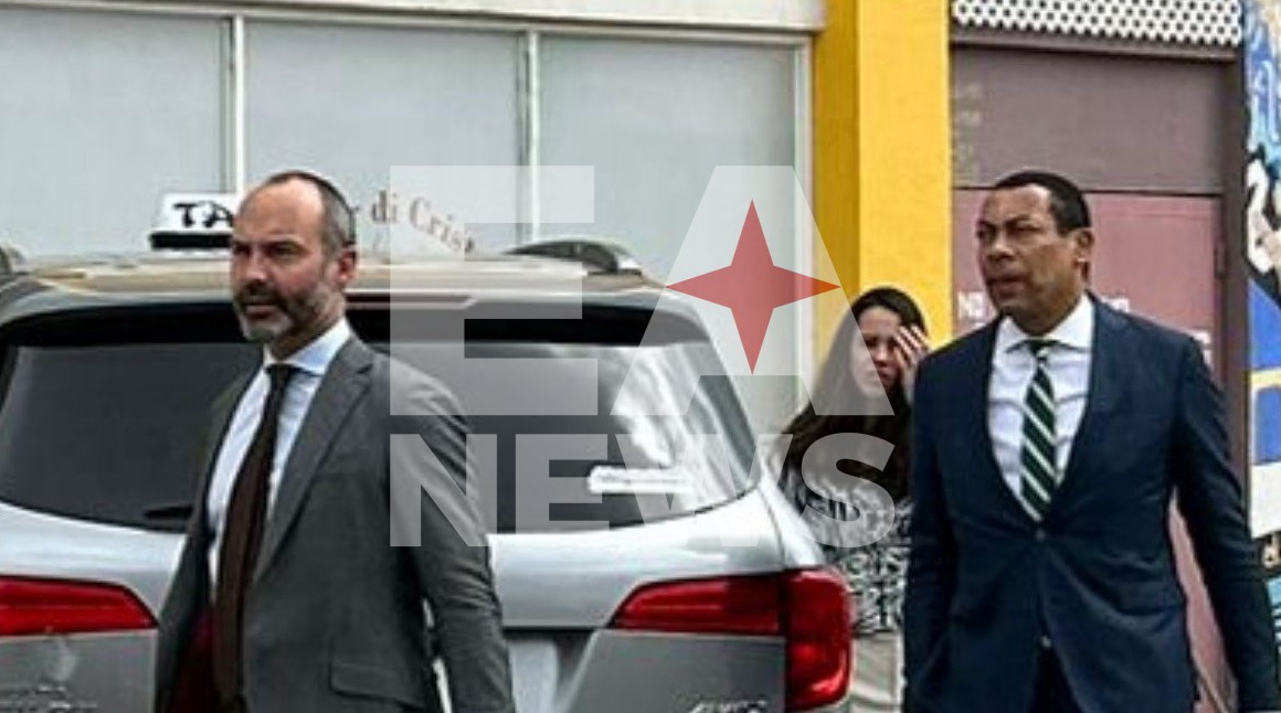 Minister Franciscus Max (Franc) Weerwind ta na Aruba pa reuni cu Prome ...