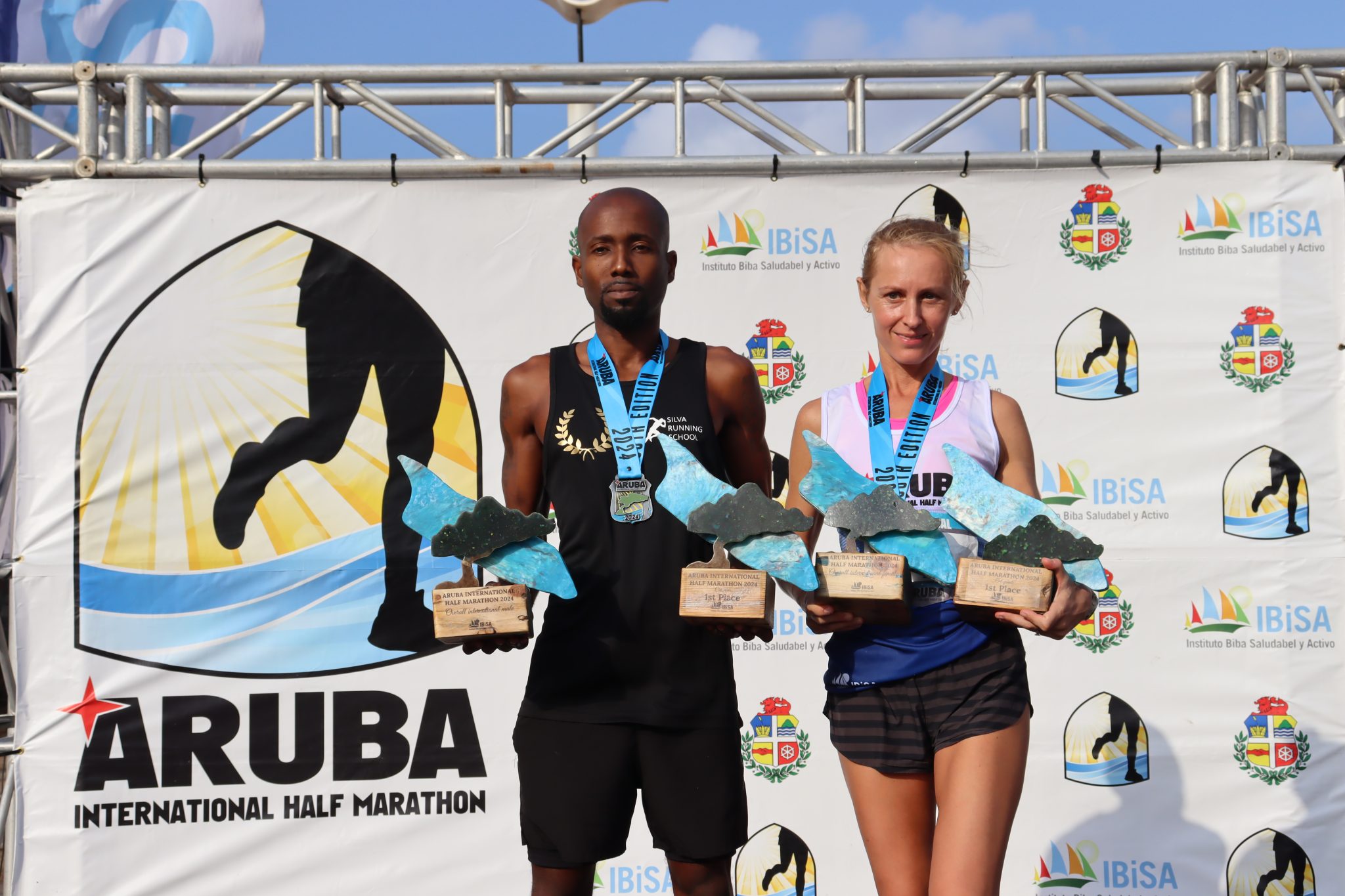 “Alexander Hodge y Lana Gobert ganadornan absoluto di 38 Aruba ...