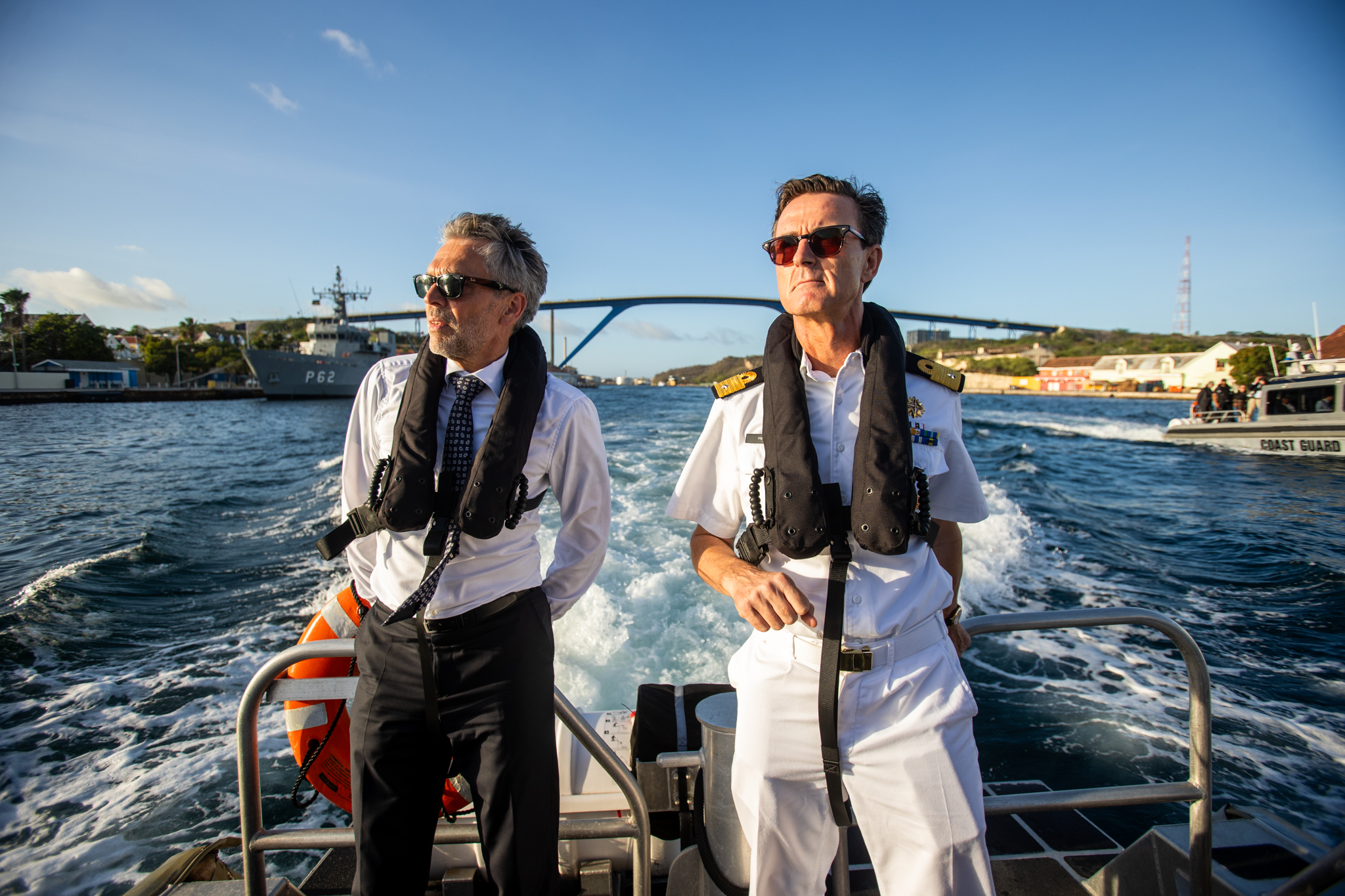Prime Minister Schoof visits Naval Base Parera on the island of Curaçao ...