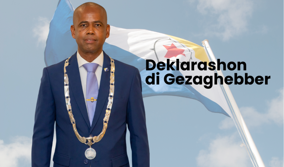 Verklaring van gezaghebber John Soliano in verband met de schietpartij met als slachtoffer een ...