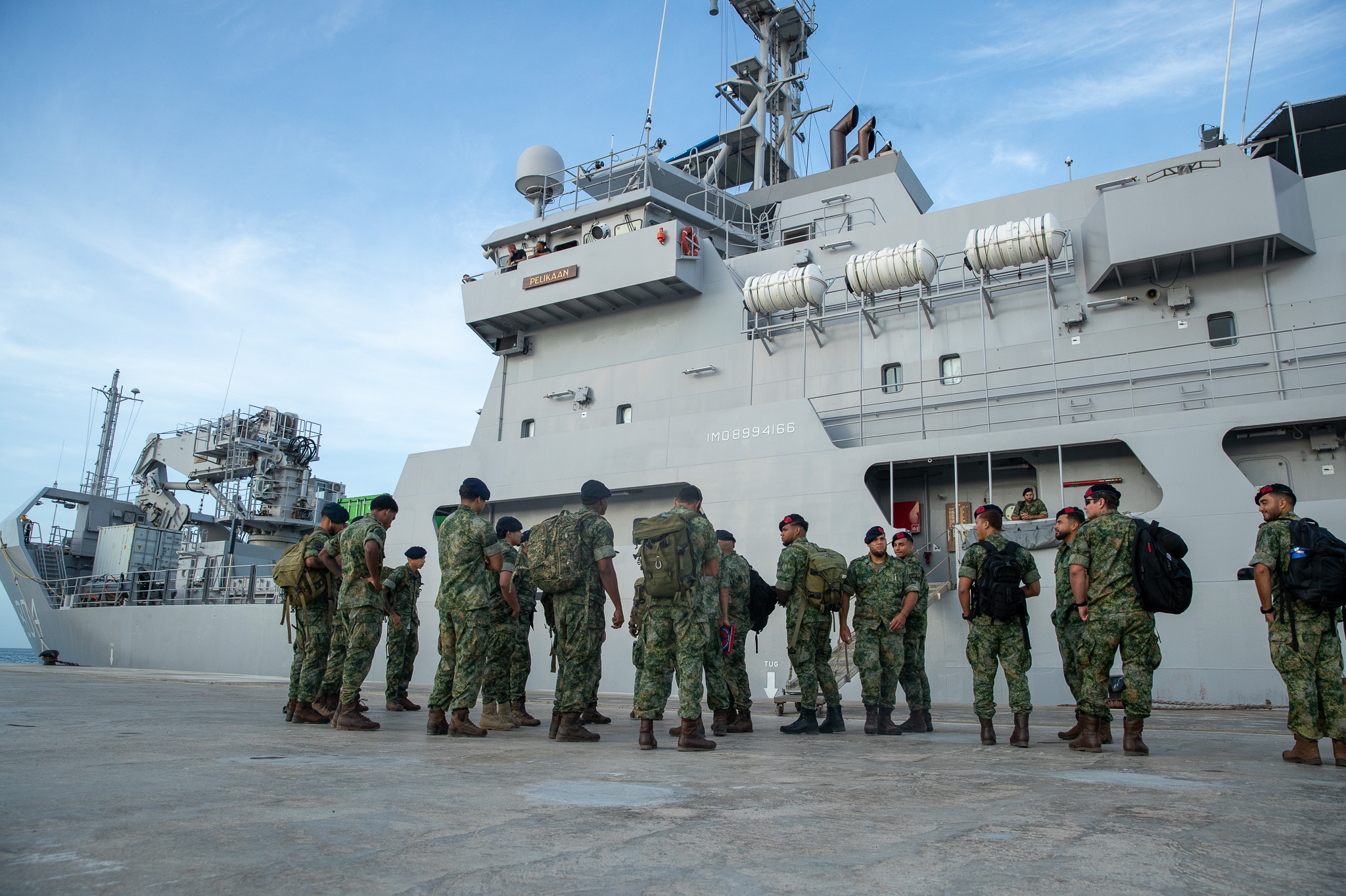 Arubaanse en Curaçaose militairen trainen samen tijdens oefening ...