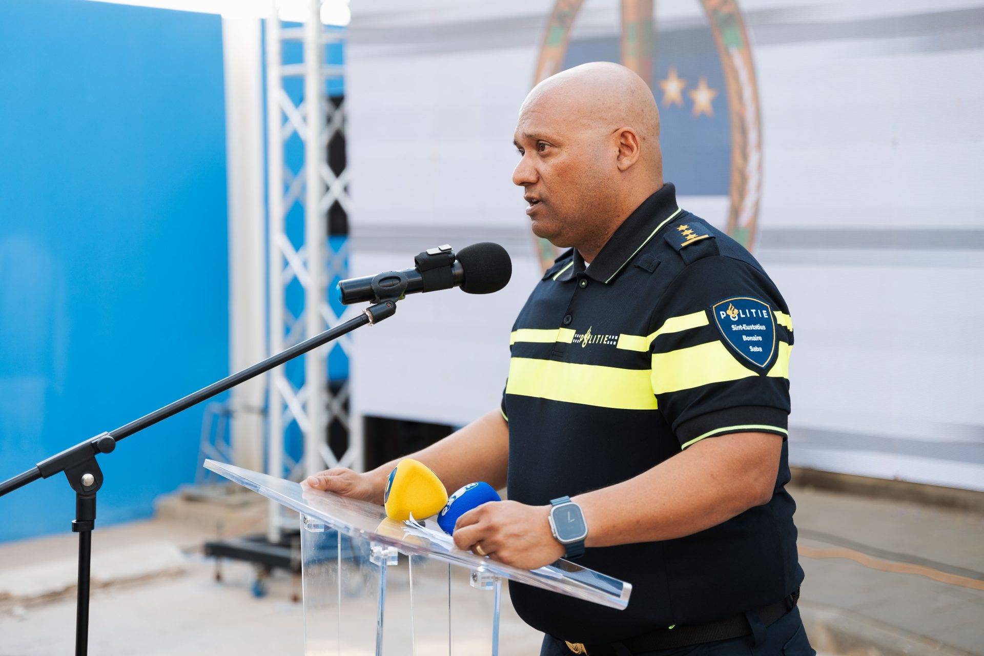 The Caribbean Netherlands Police Force unveils new logo and visual ...